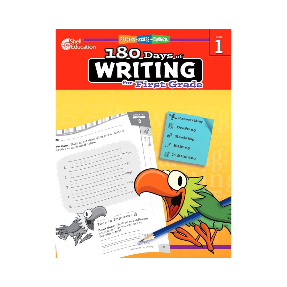 180 Days: Writing For First Grade – Libreria Mindbuilder