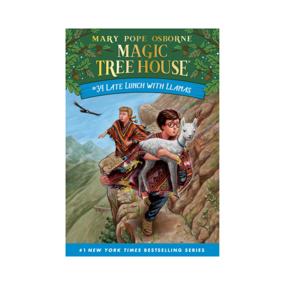 MTH Magic Tree House #34: Late Lunch with Llamas – Libreria Mindbuilder