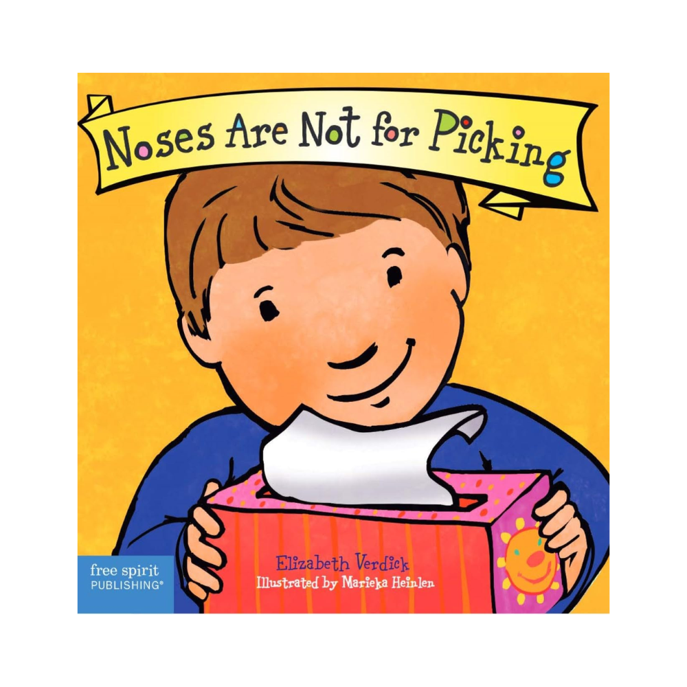 Best Behavior Board Book "Noses Are Not For Picking" – Libreria Mindbuilder