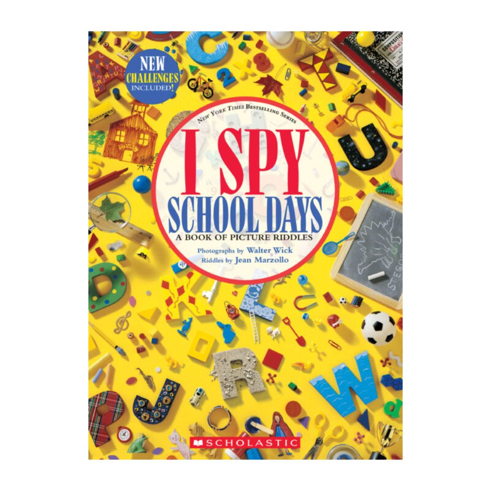 I Spy School Days: A Book of Picture Riddles HC – Libreria Mindbuilder