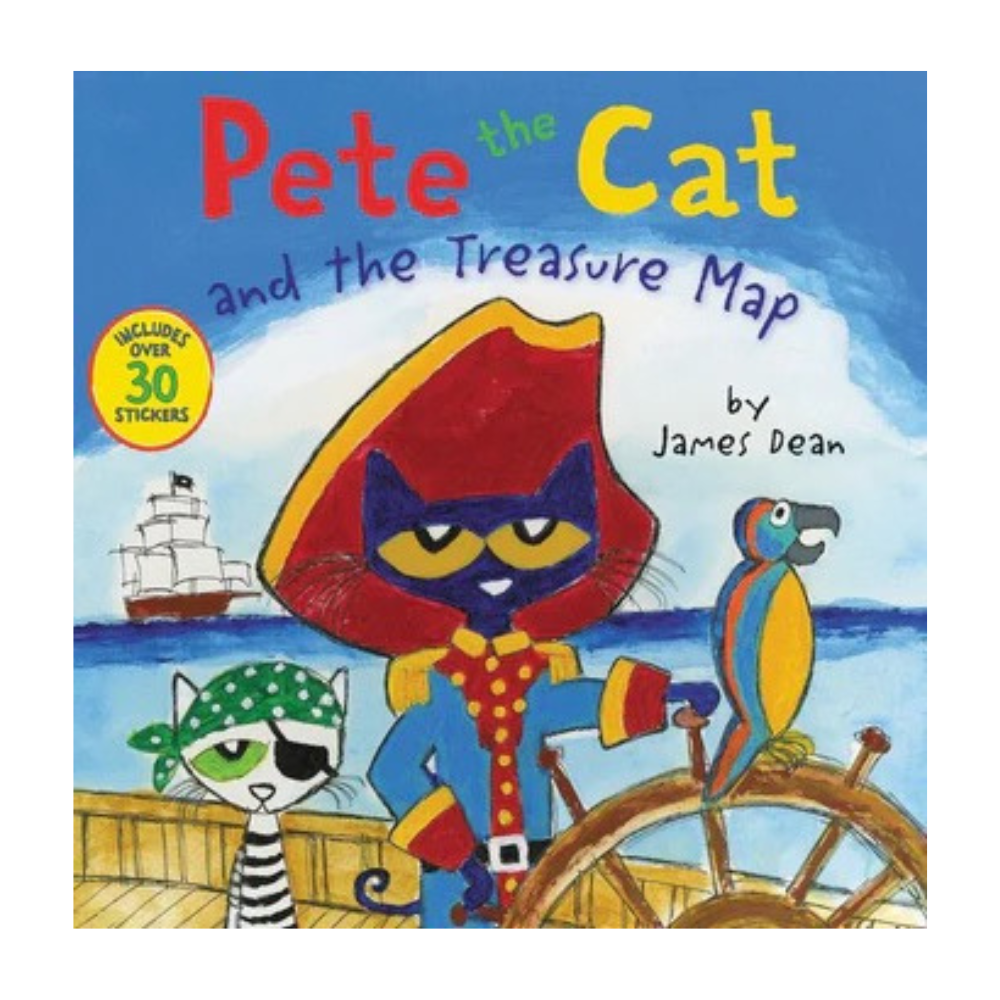 Pete the Cat and the Treasure Map – Libreria Mindbuilder