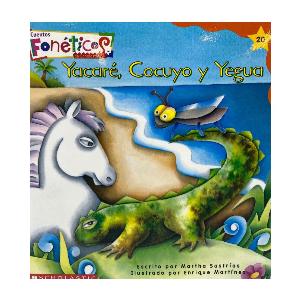 Cuentos Fonéticos #20: Yacaré, Cocuyo y Yegua – Libreria Mindbuilder