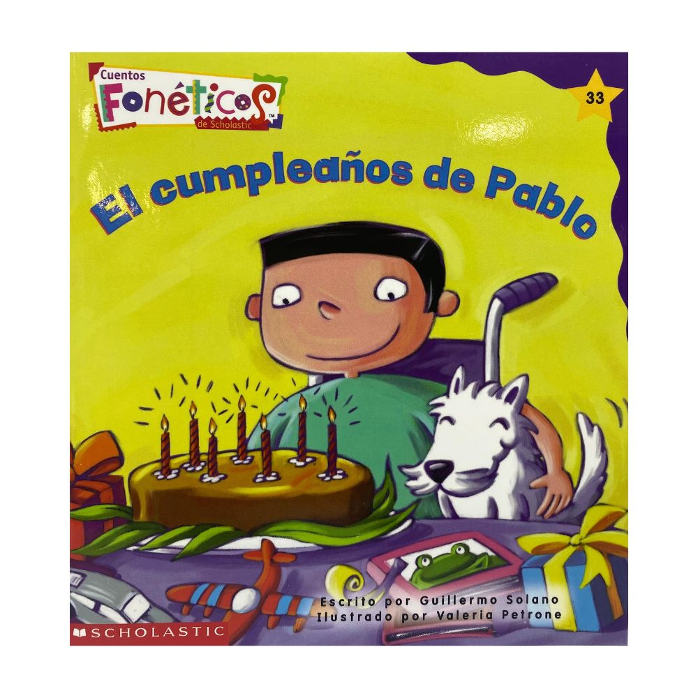 Cuentos Fonéticos #33: El cumpleaños de Pablo – Libreria Mindbuilder