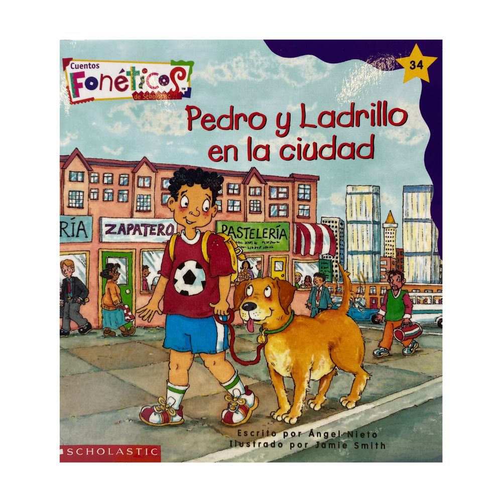 Cuentos Fonéticos #34: Pedro y Ladrillo en la Ciudad – Libreria Mindbuilder